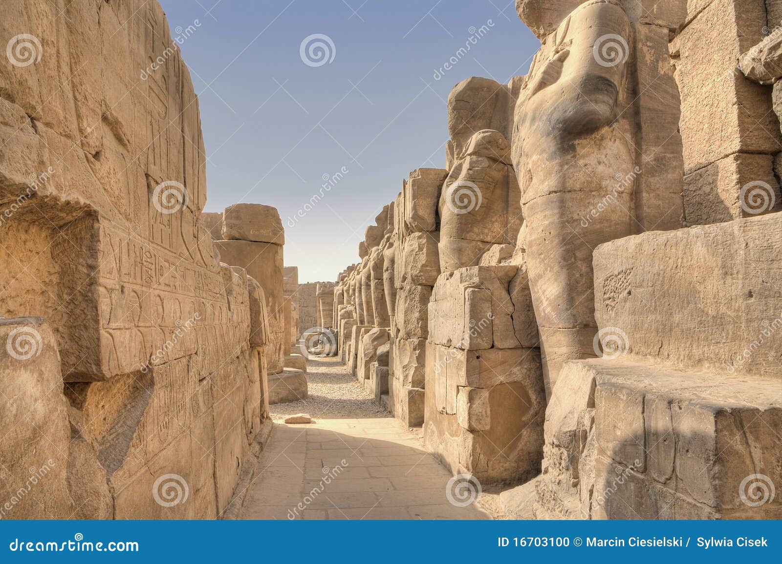 Karnak temple in Luxor stock photo. Image of archeology - 16703100