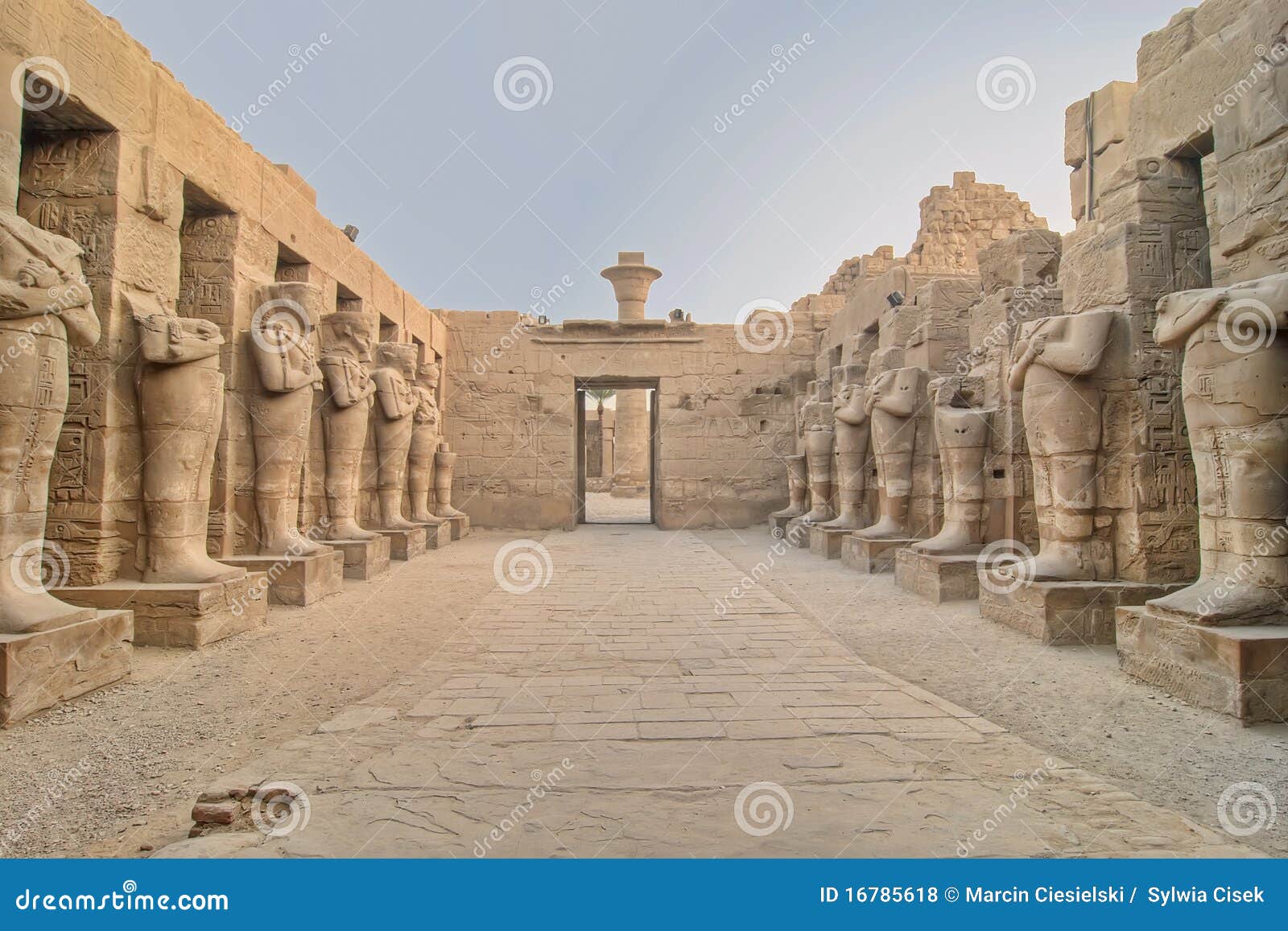 Karnak temple in Luxor stock photo. Image of archeology - 16785618