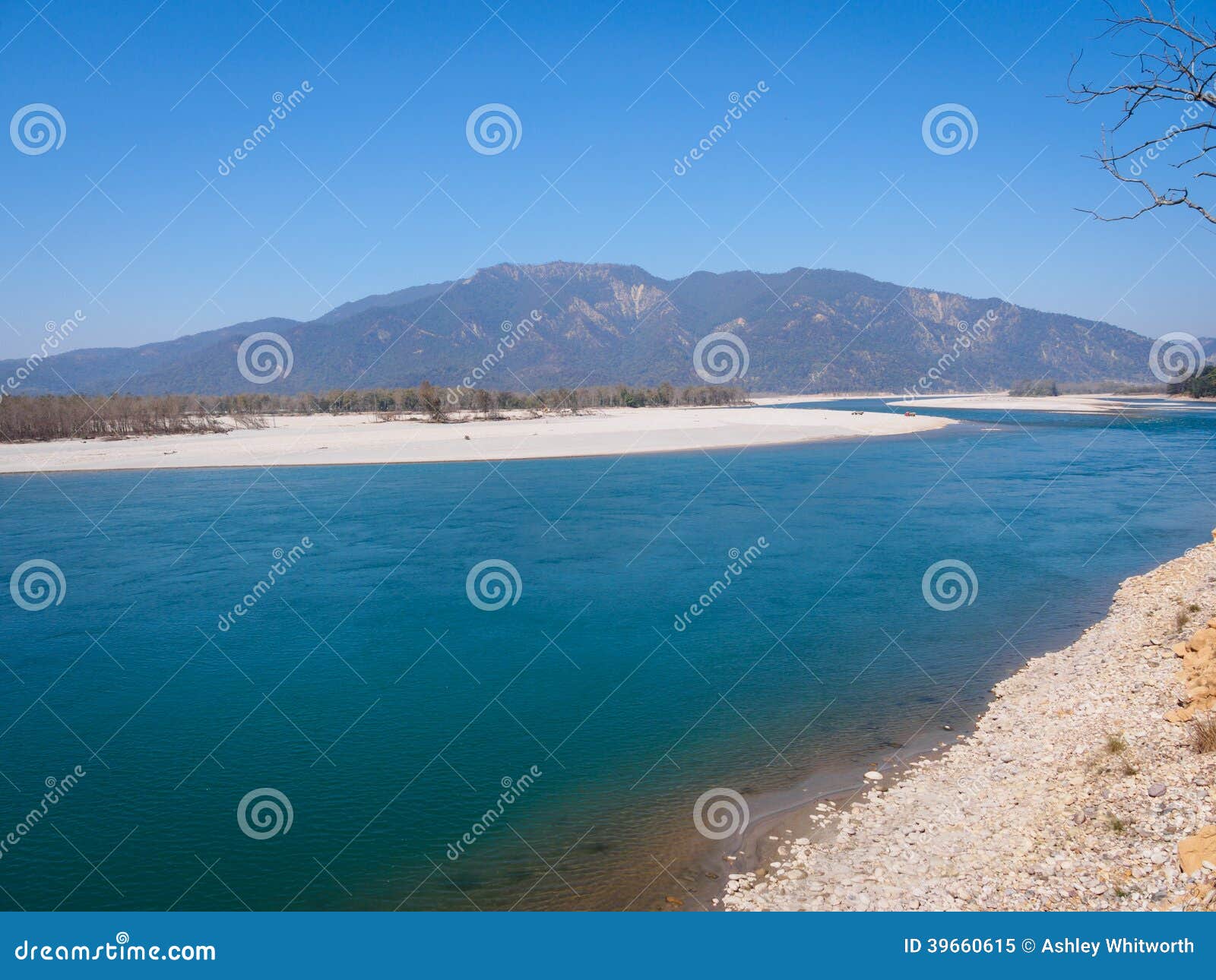 Karnali River stock image. Image of blue, nature, terai - 39660615
