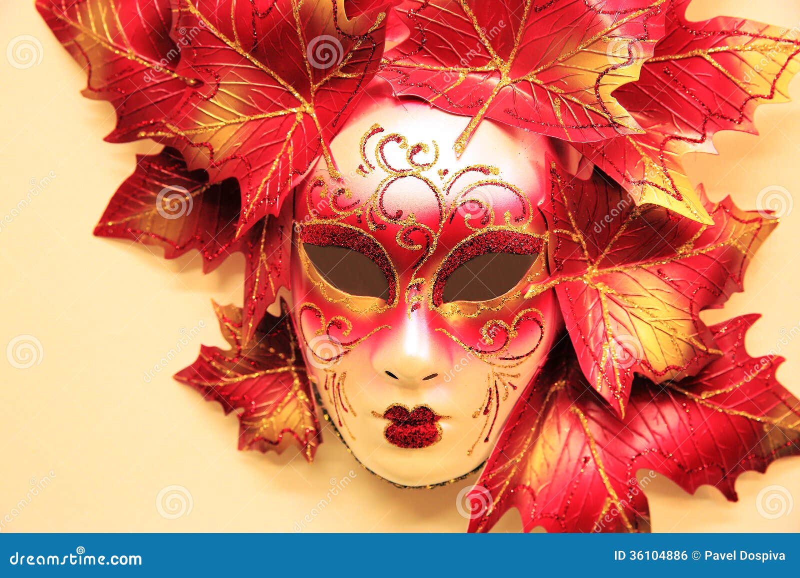 Karnevals-Maske, Venedig, Italien Stockfoto - Bild von kultur, kostüm ...