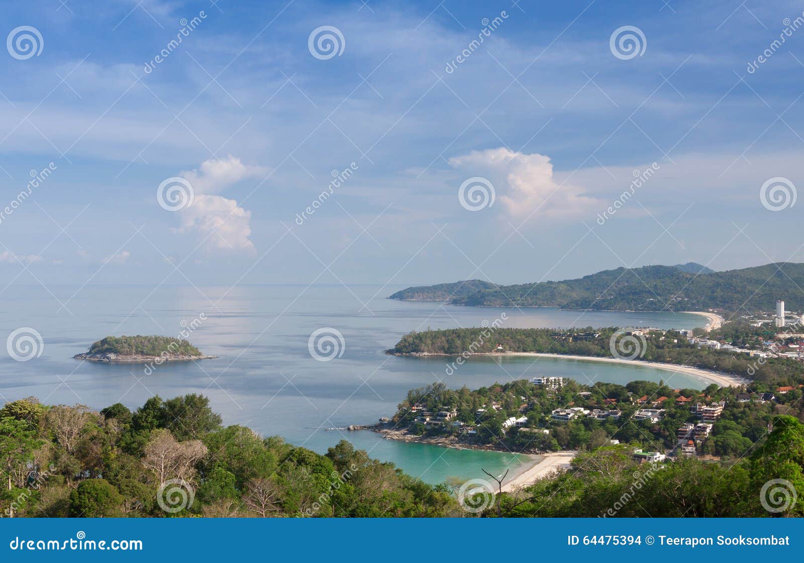 Karon view point stock photo. Image of pristine, relax - 64475394