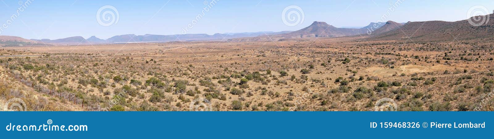 Karoo landscape stock photo. Image of scenic, region - 159468326