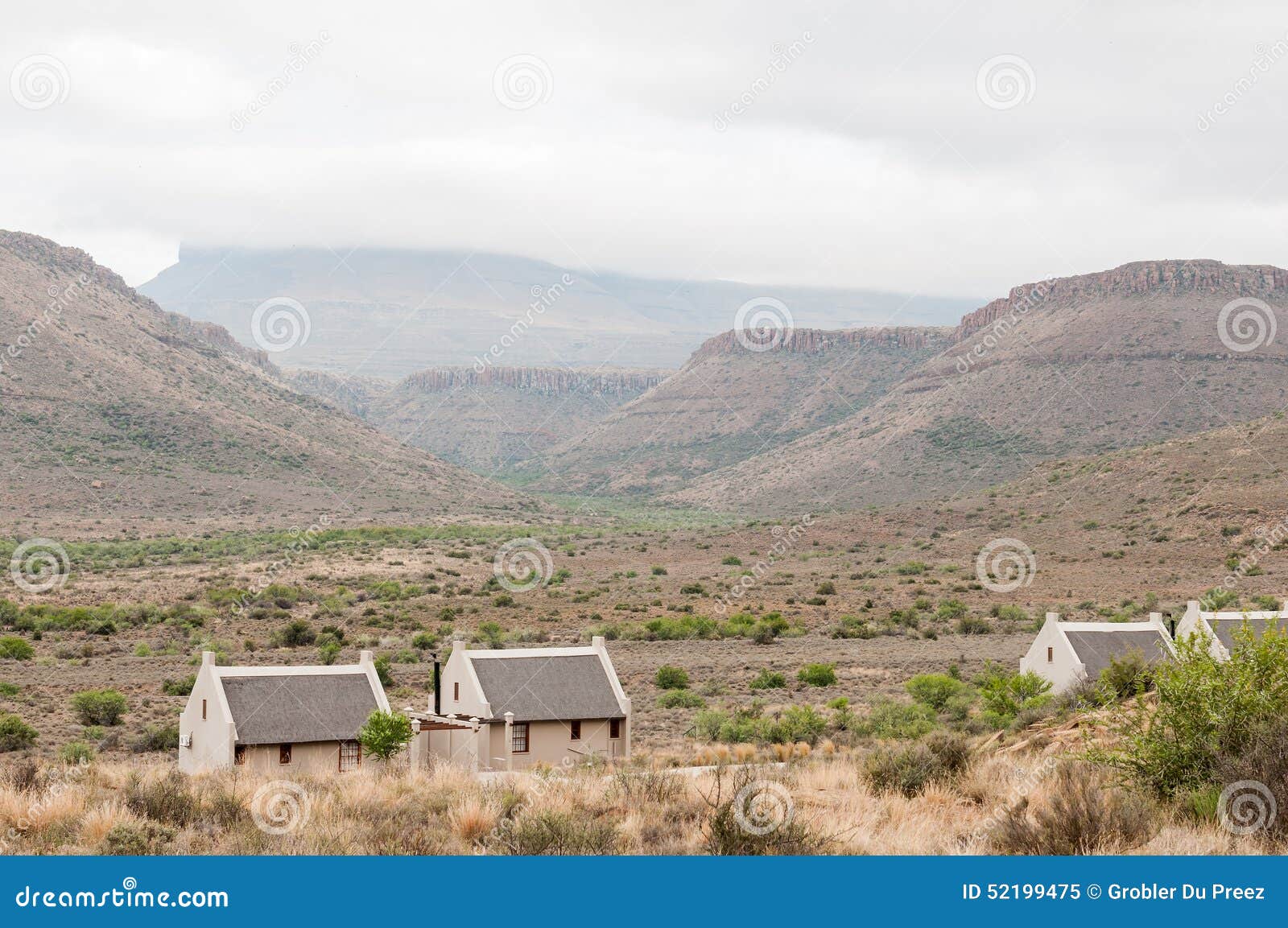 Karoo National Park Landscape Stock Image - Image of nature, province ...