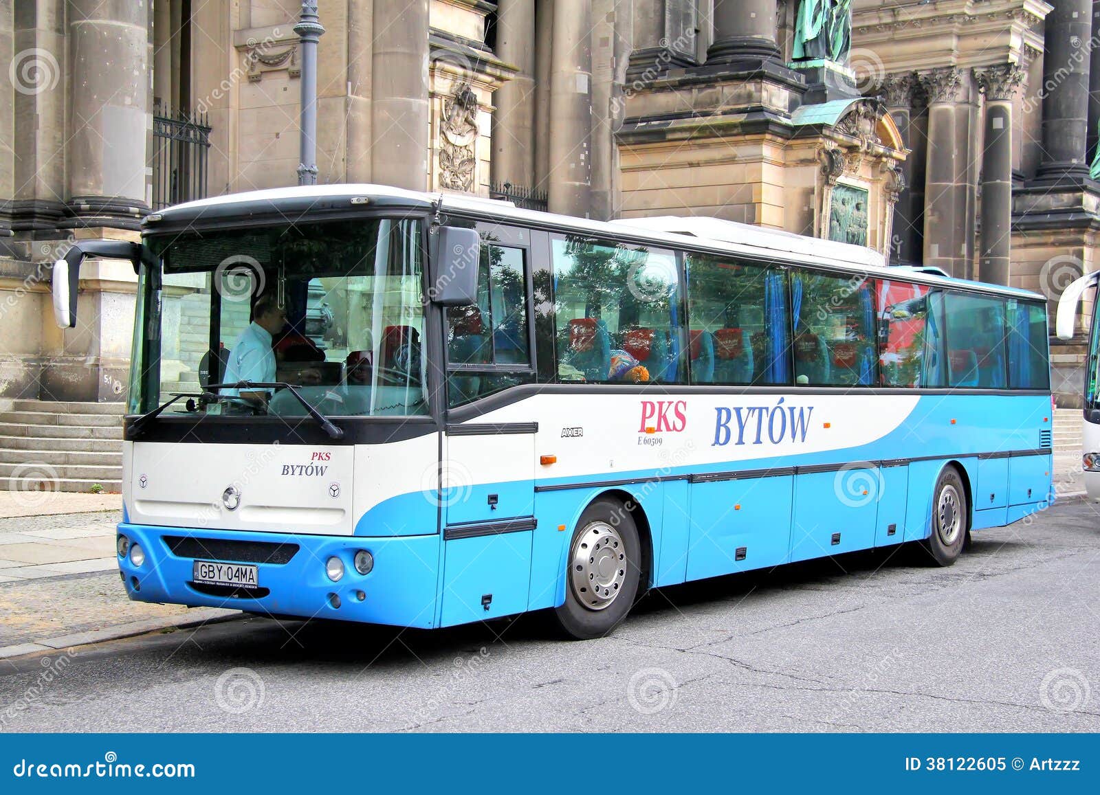 Karosa Axer editorial image. Image of blue, interurban - 38122605