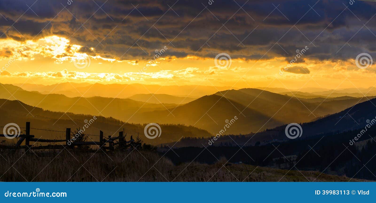 Karpaty stock image. Image of orange, autumn, gold, karpaty - 39983113