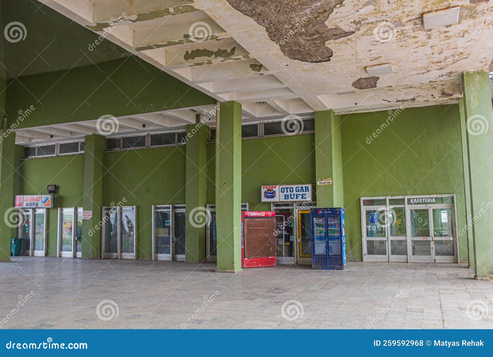 KARS, TURKEY - JULY 18, 2019: Bus Station (Otogar) in Kars, Turk ...