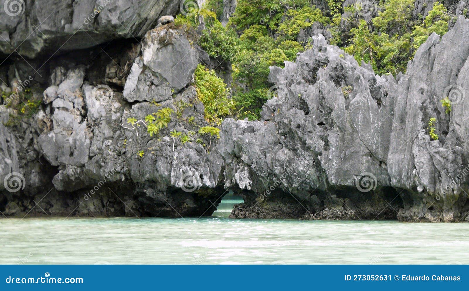 Karst Formation in El Nido, Palawan, Philippines Stock Image - Image of ...