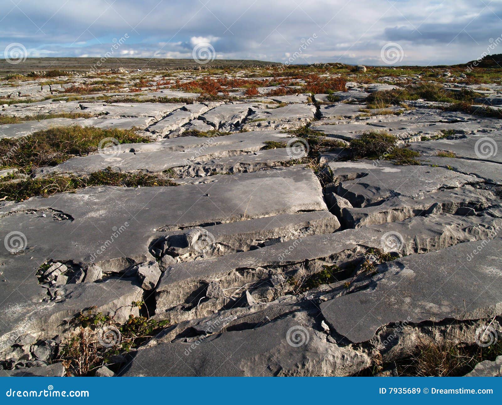 Karst Landscape, Inishmore, Ireland Stock Image - Image of rock, rural ...
