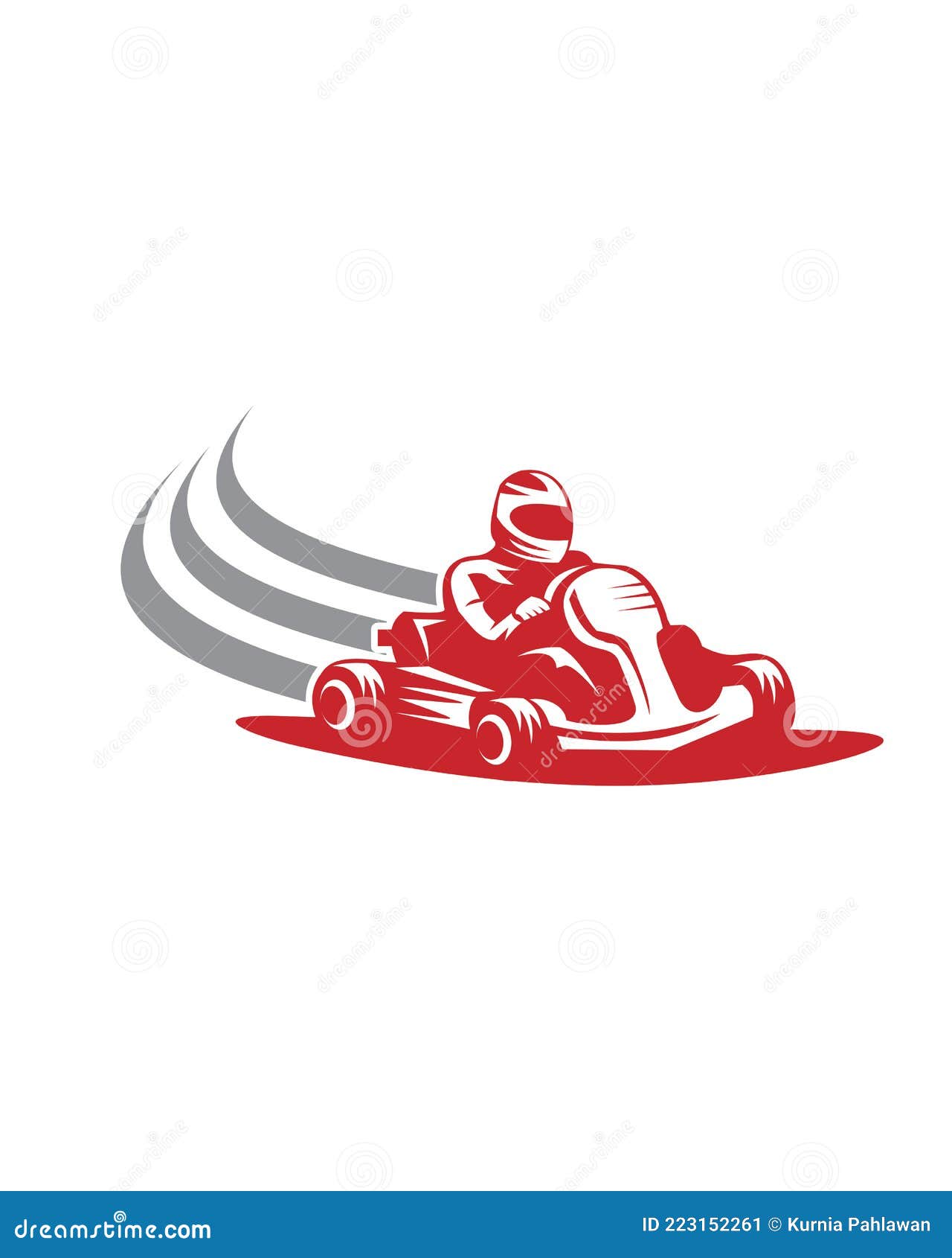 Kart Race Logo , Track Logo Vector Stock Illustration - Illustration of ...