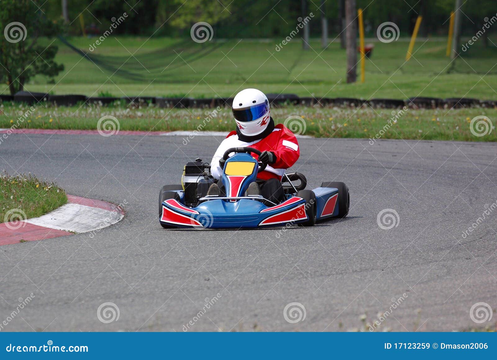 Kart Racer stock image. Image of apex, kart, driver, open - 17123259