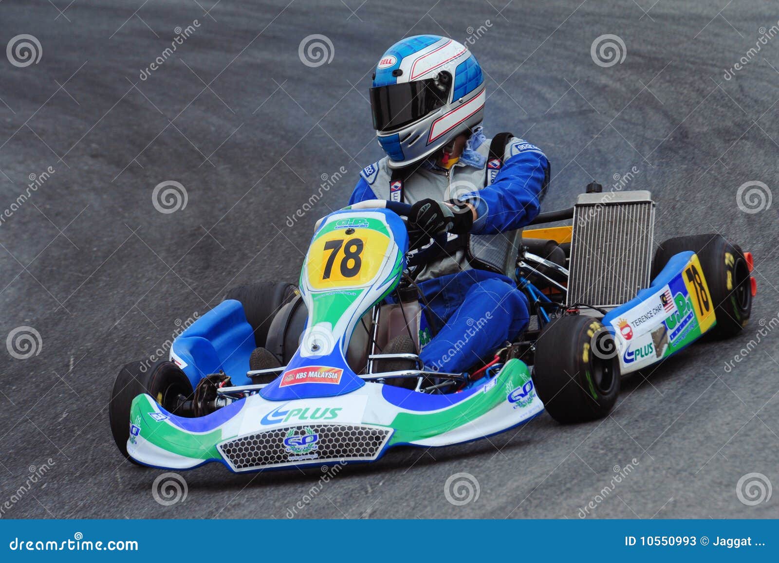 Kart Racing editorial stock photo. Image of motor, motion - 10550993