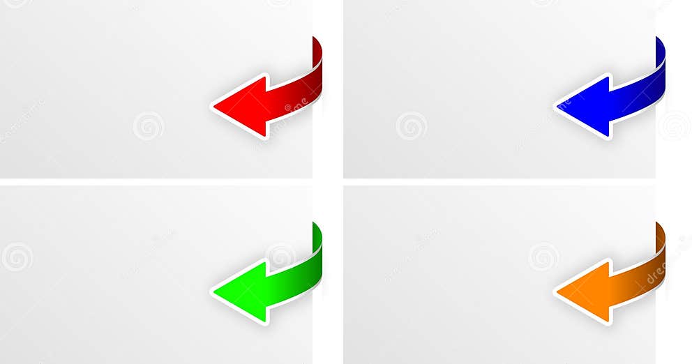 Karte mit Pfeil vektor abbildung. Illustration von kunst - 13677204