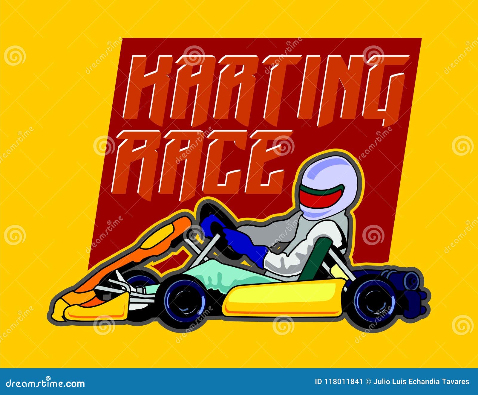 Set Of Karting Race Symbol Logo Emblem Template Vector Image . Go Kart ...