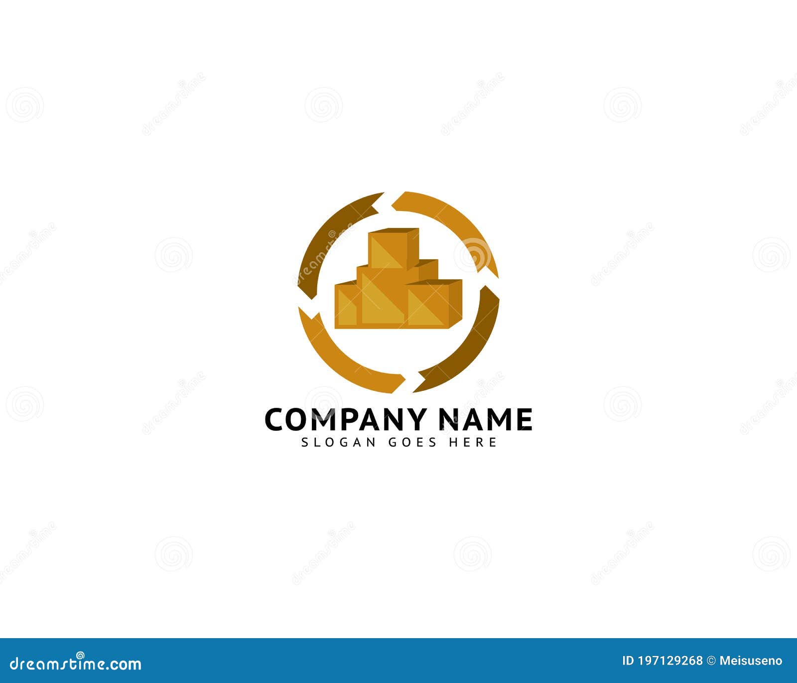 Karton Logo Template Design Vektor Abbildung - Illustration von zeichen ...