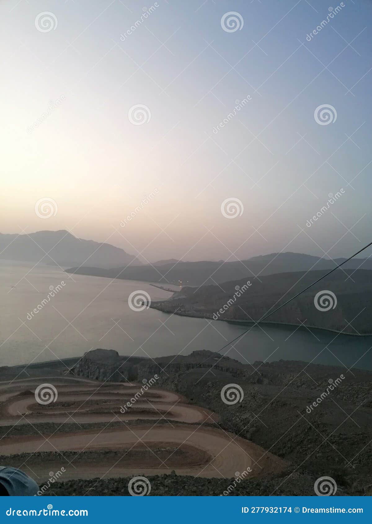 Kasab Oman over looking stock photo. Image of coast - 277932174