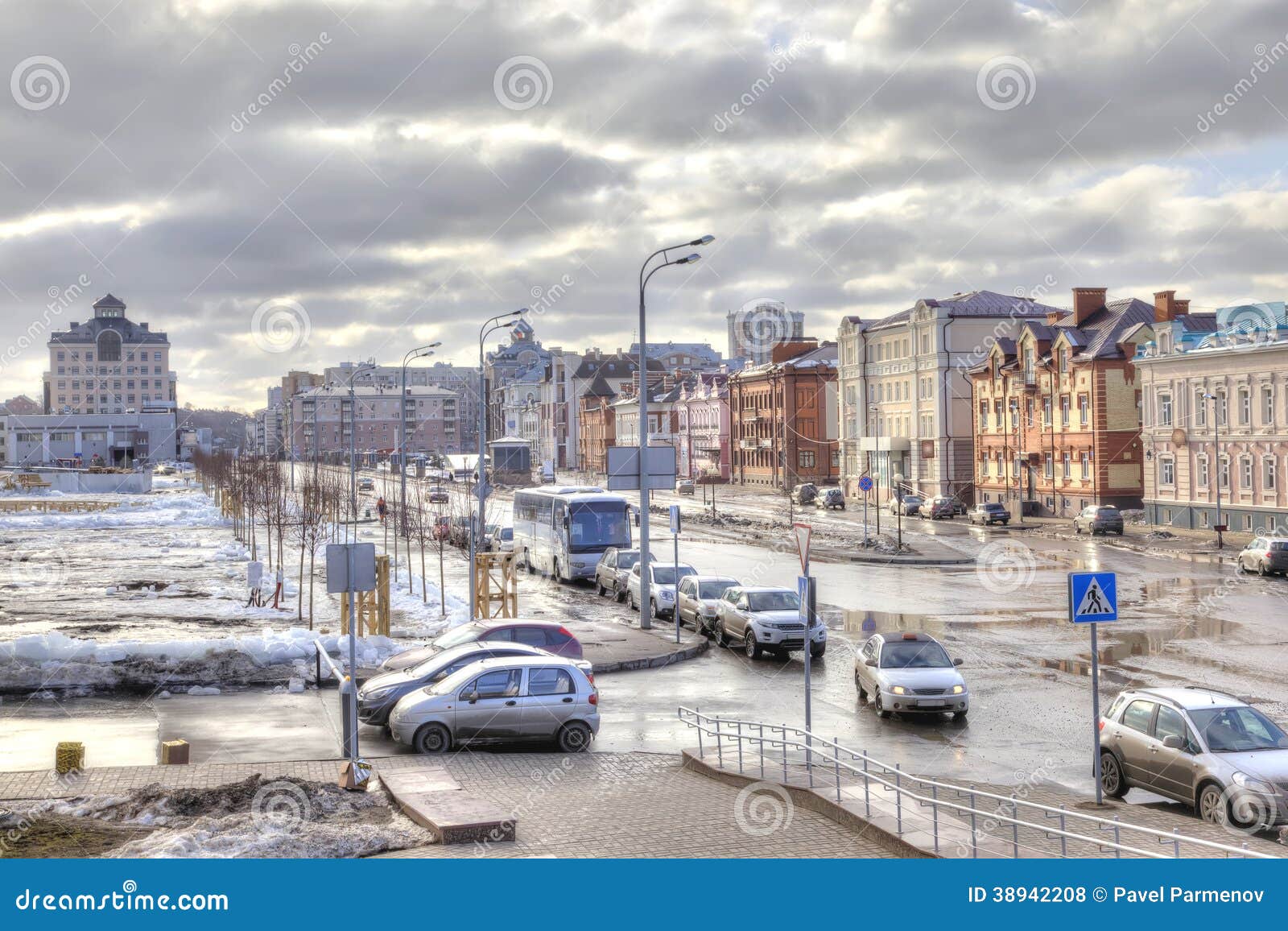 Kasan. Bereich stockfoto. Bild von verkehr, fassade, maschine - 38942208