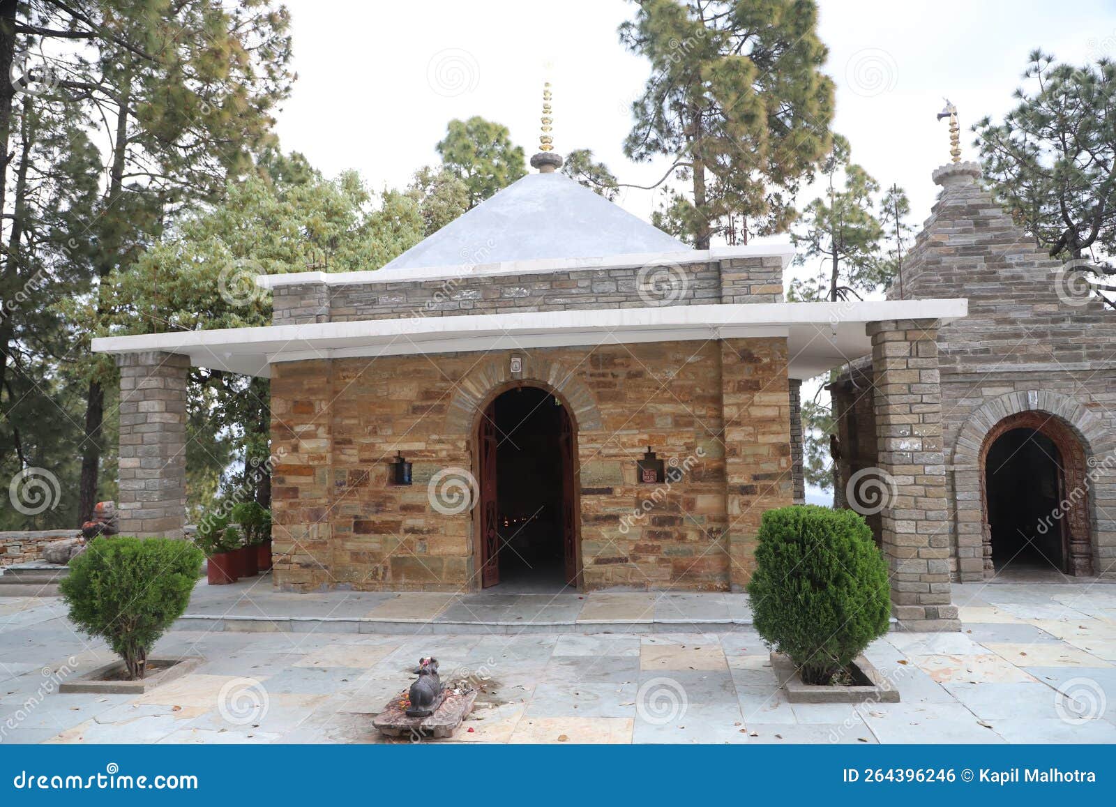 Kasar Devi Temple Entrance Almora, India Stock Photo | CartoonDealer ...