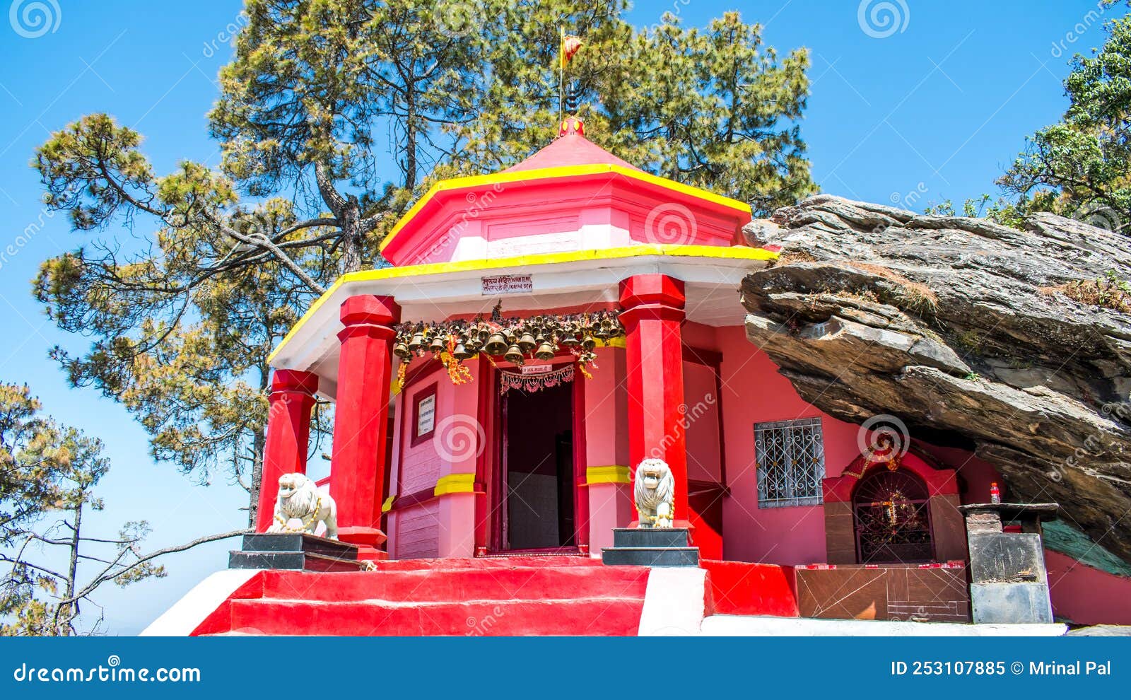 Kasar Devi Temple, Hindu Shrine in Almora, Uttarakhand Editorial Image ...