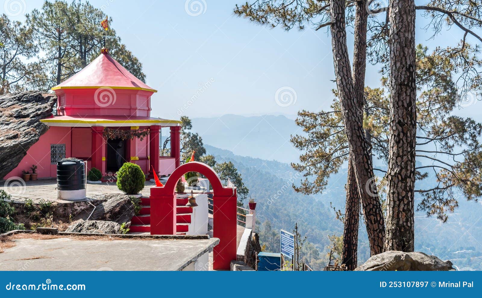 Kasar Devi Temple, Hindu Shrine in Almora, Uttarakhand Editorial ...