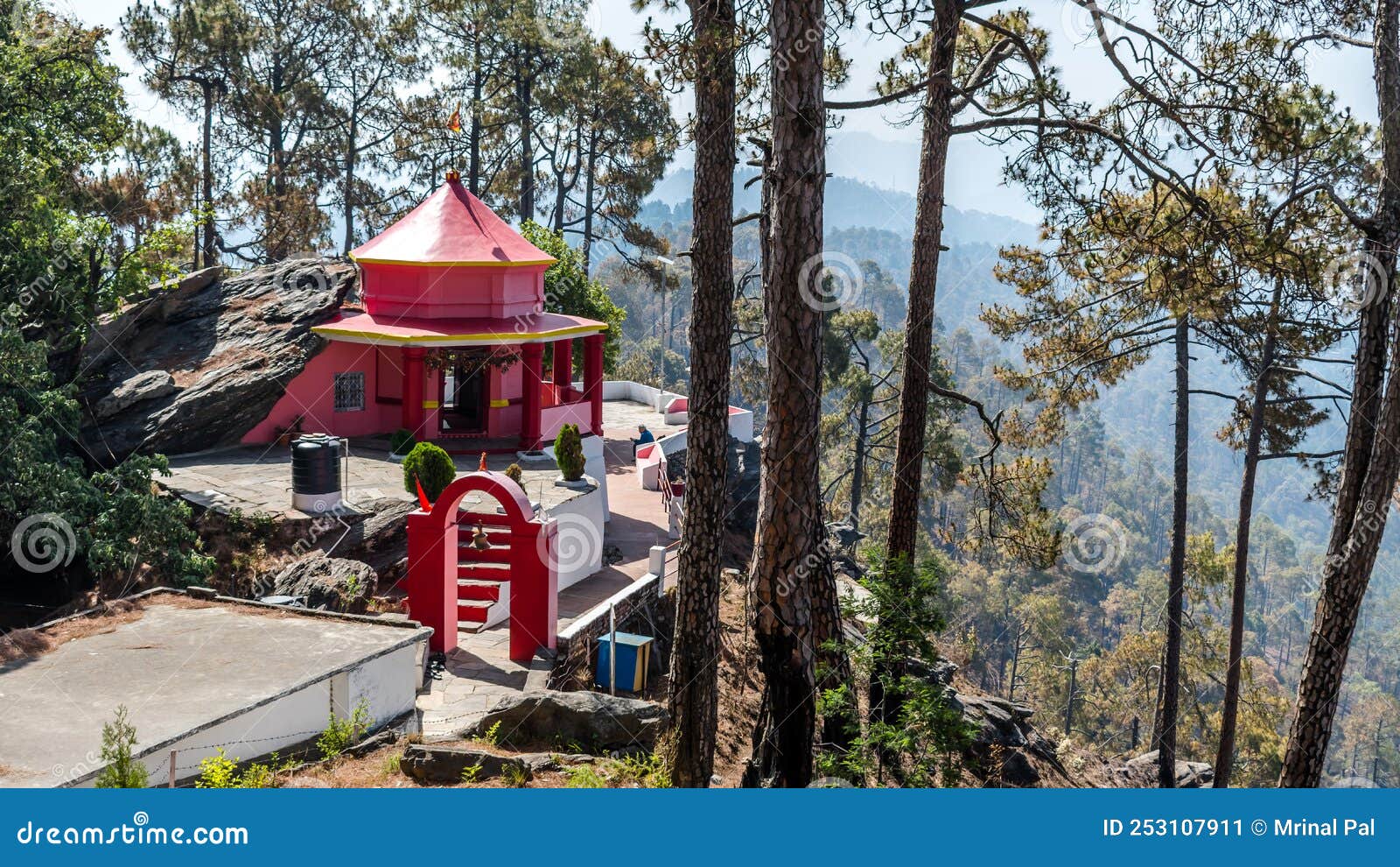 Kasar Devi Temple, Hindu Shrine in Almora, Uttarakhand Editorial Photo ...