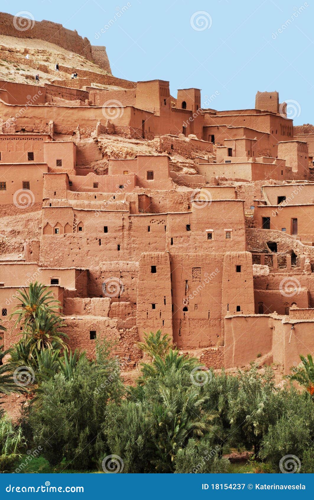 Kasbah stock image. Image of ruined, house, panoramic - 18154237