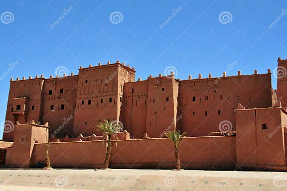 Kasbah - castle in Morocco stock photo. Image of arabs - 19566422