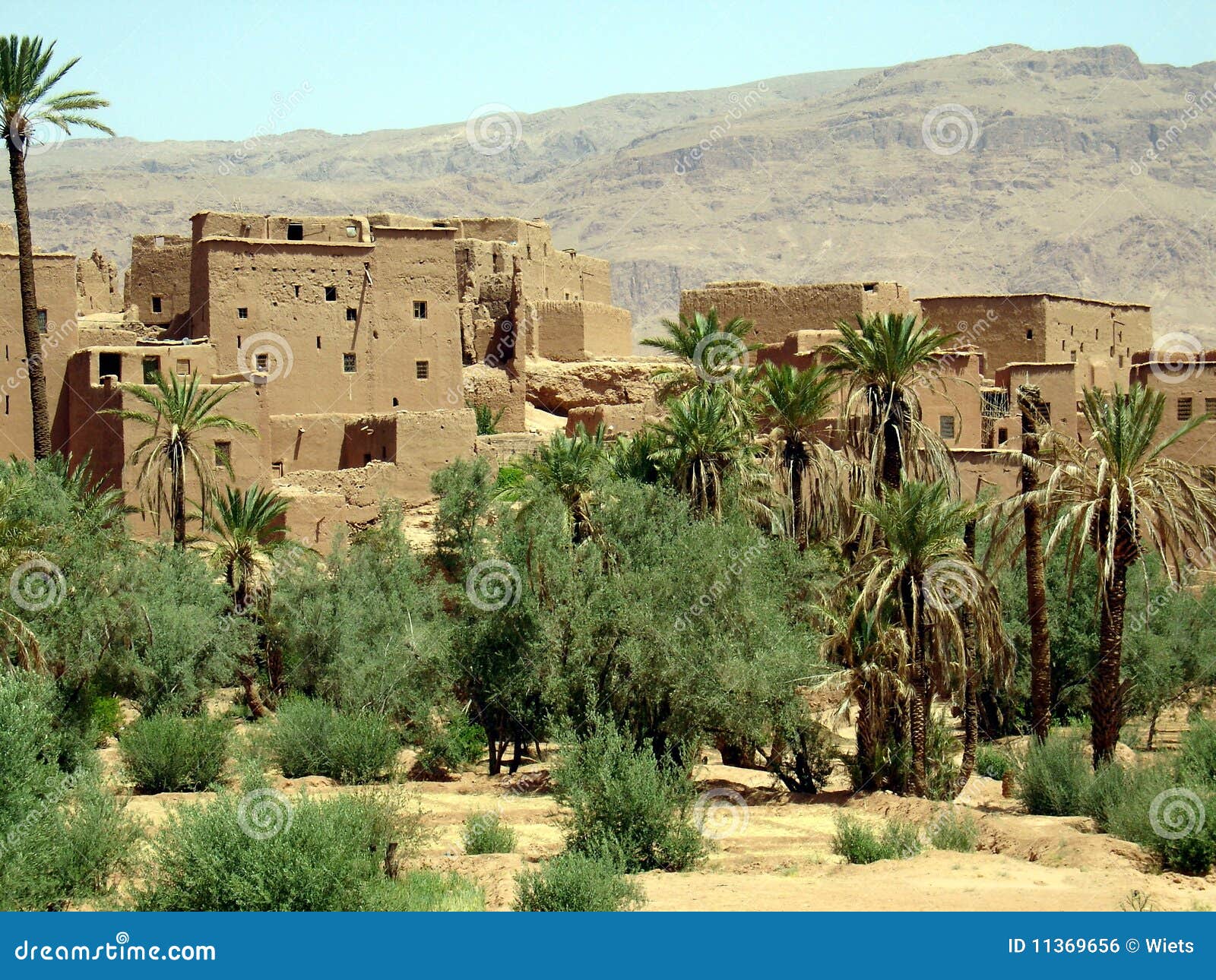 Kasbah in Morocco stock photo. Image of souk, leather - 11369656