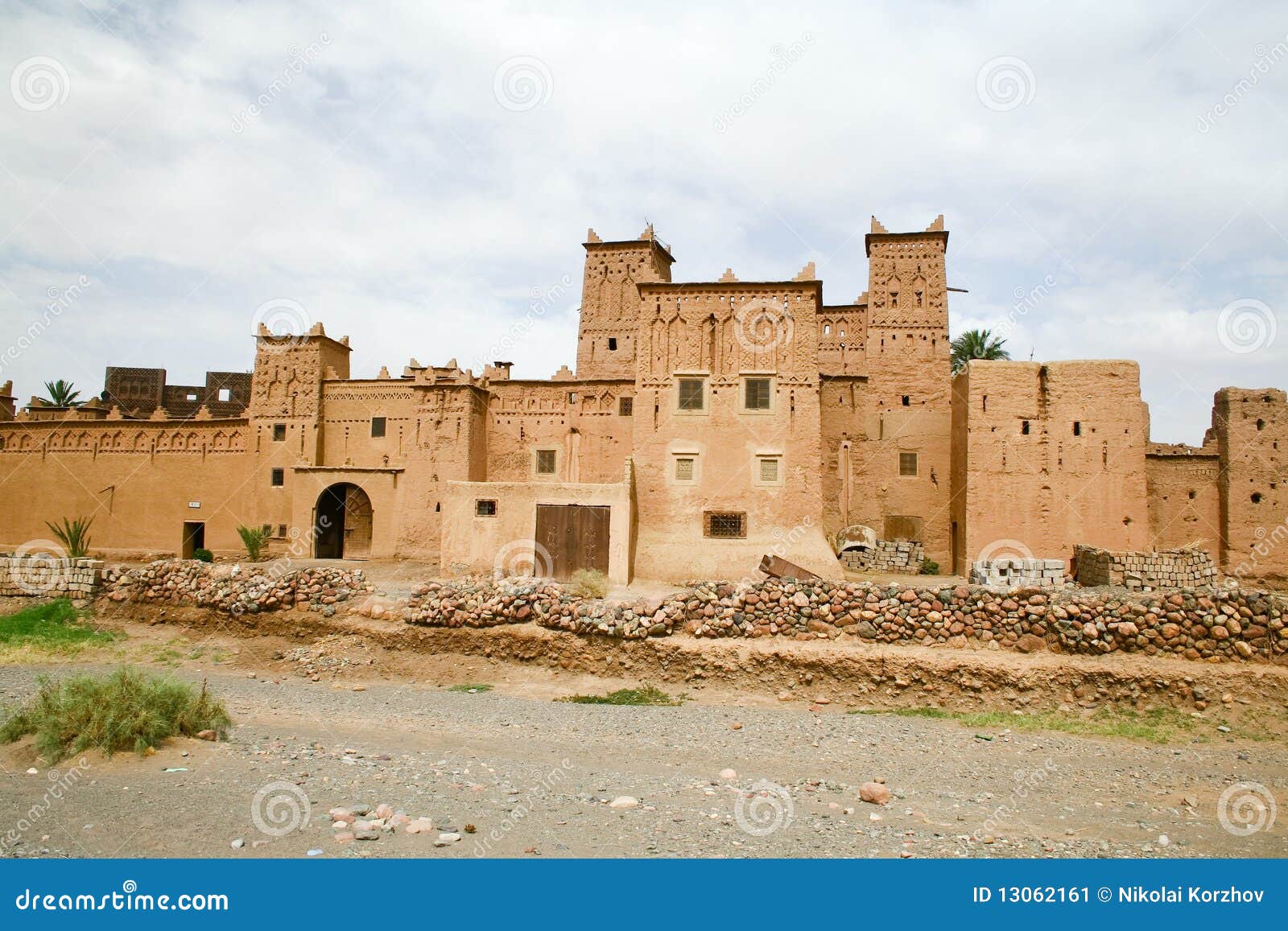 The Kasbah in Morocco stock image. Image of morocco, buildings - 13062161
