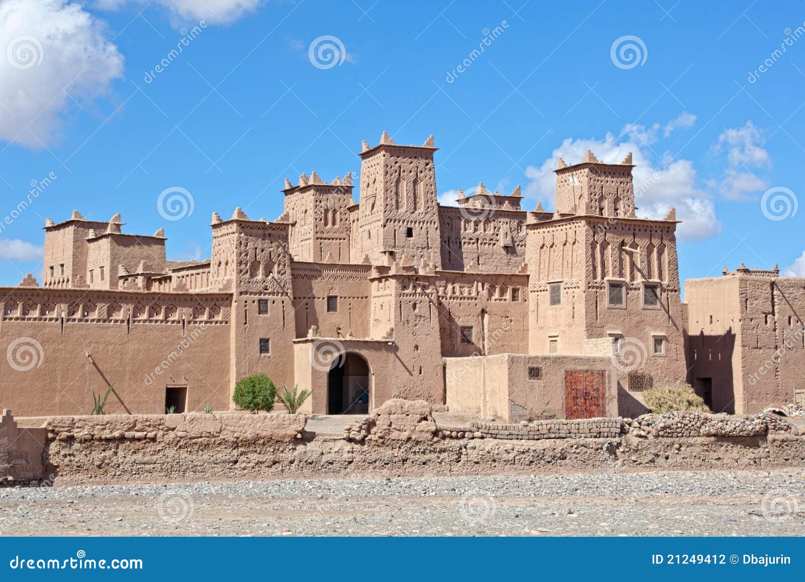 Fortifications Of Kasbah Of The Udayas In Rabat, Morocco Stock ...