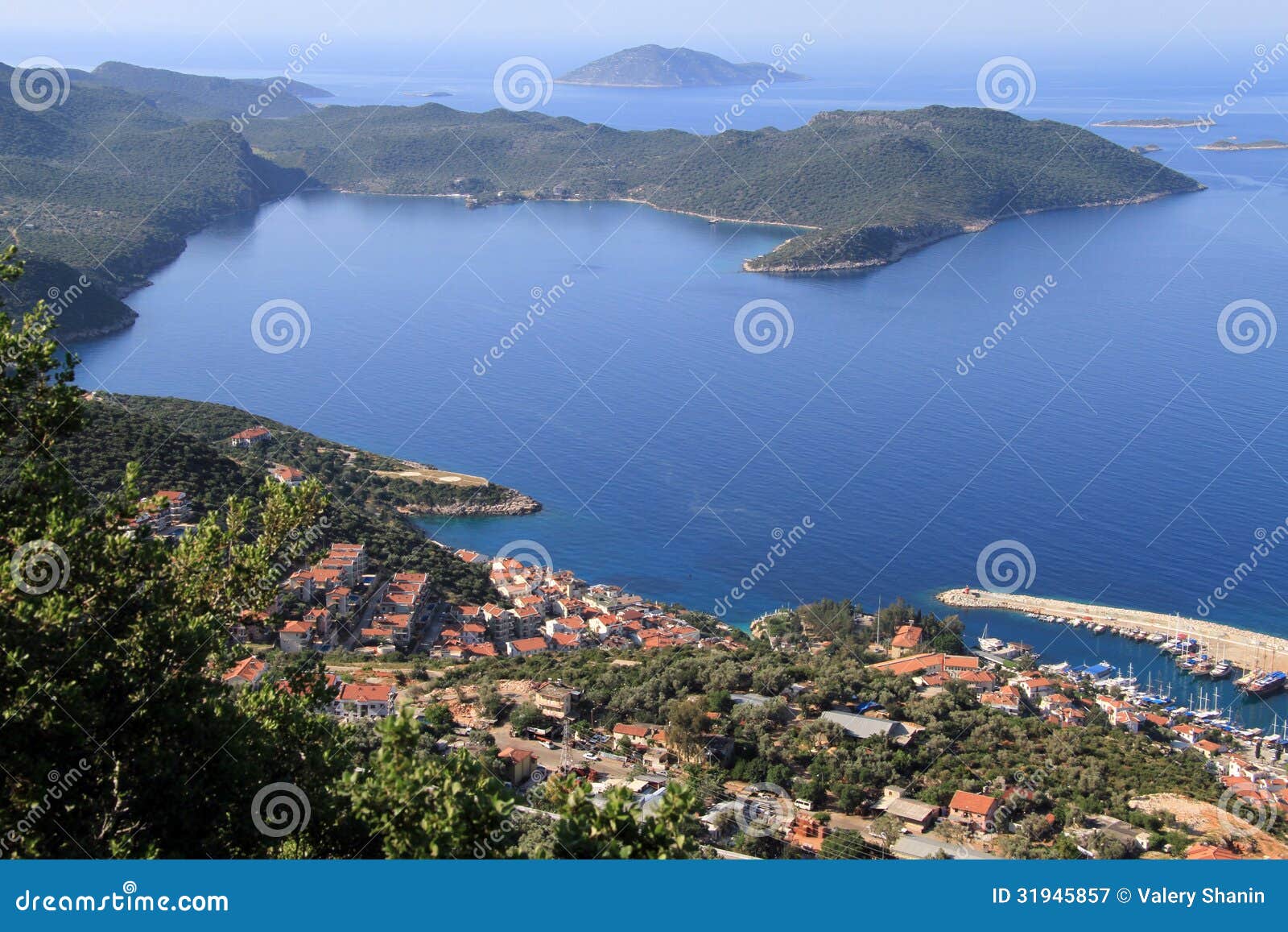 Kash stock image. Image of house, town, building, pier - 31945857