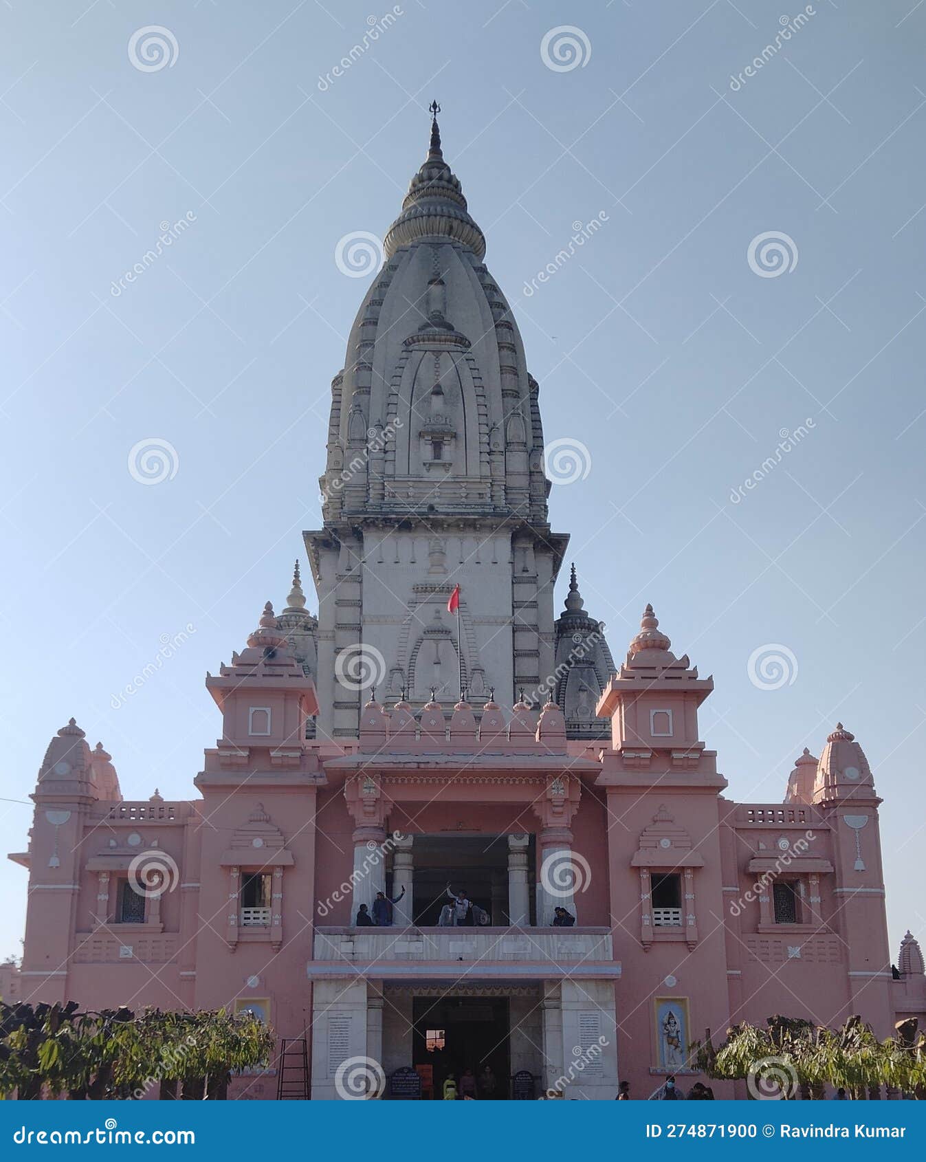 New Viswanath Temple - Varanasi Kashi Royalty-Free Stock Photo ...