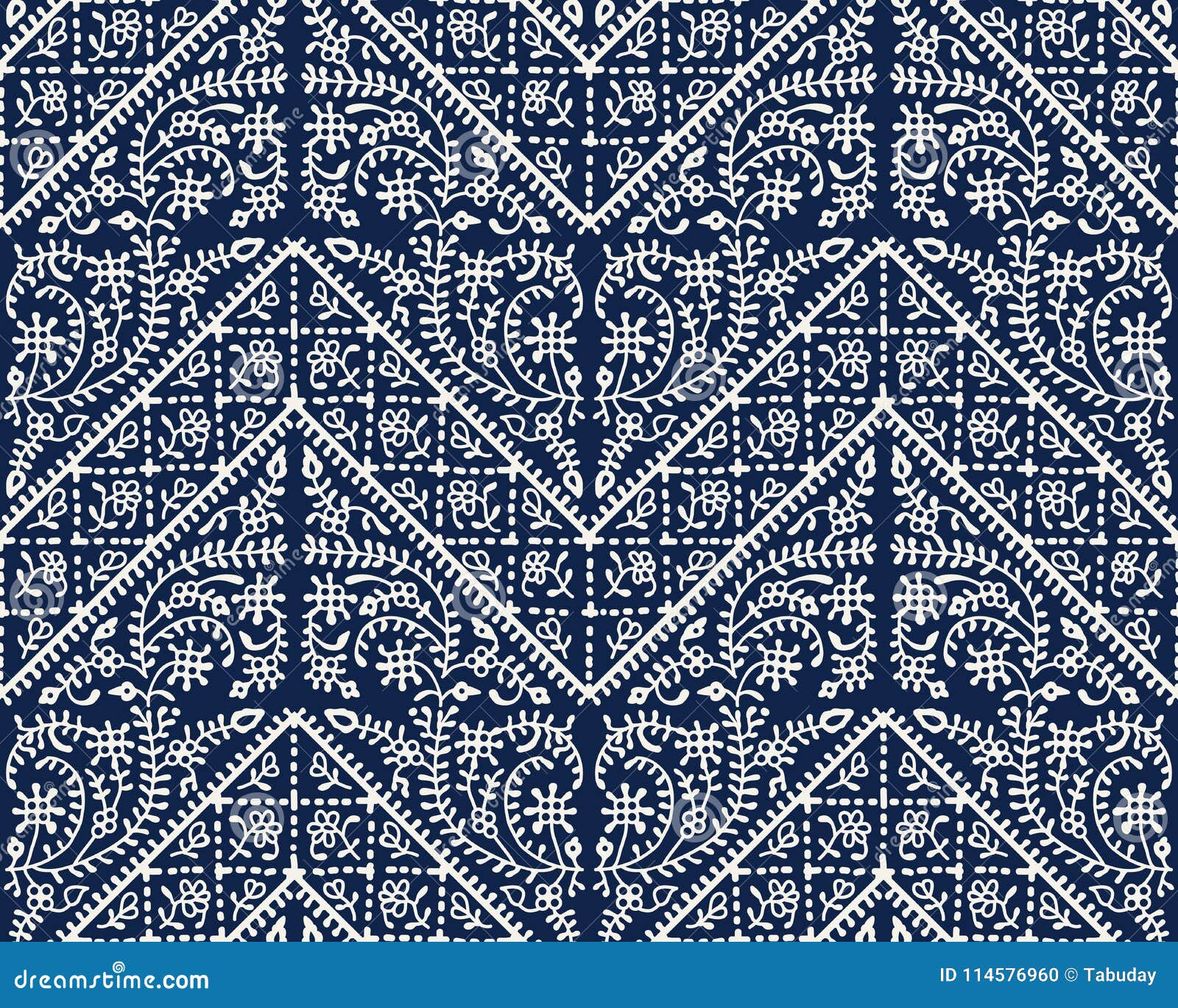 Kashmir Blockprint Damask Watercolor Pattern Stock Photography ... Kashmir Blockprint Damask Watercolor Pattern Stock Photography ...