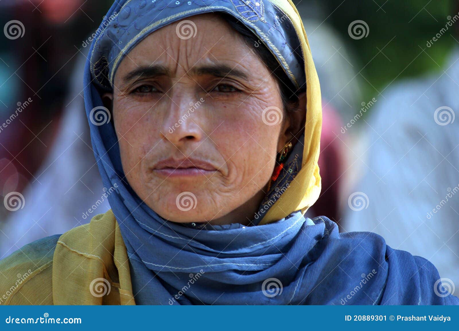 Kashmiri woman editorial photo. Image of cheerful, kashmir - 20889301