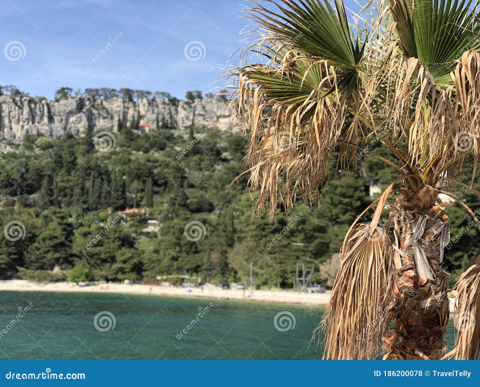 Kasjuni Beach Split, Croatia Stock Photo - Image of ocean, europe ...