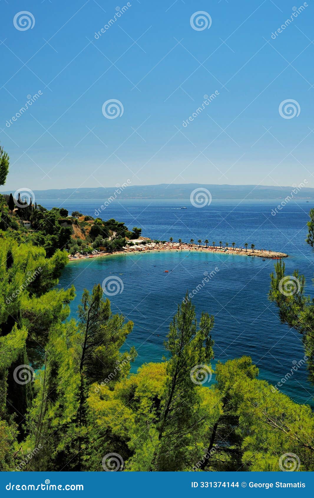 KASJUNI BEACH - SPLIT, CROATIA Stock Photo - Image of famous, 2024: ...