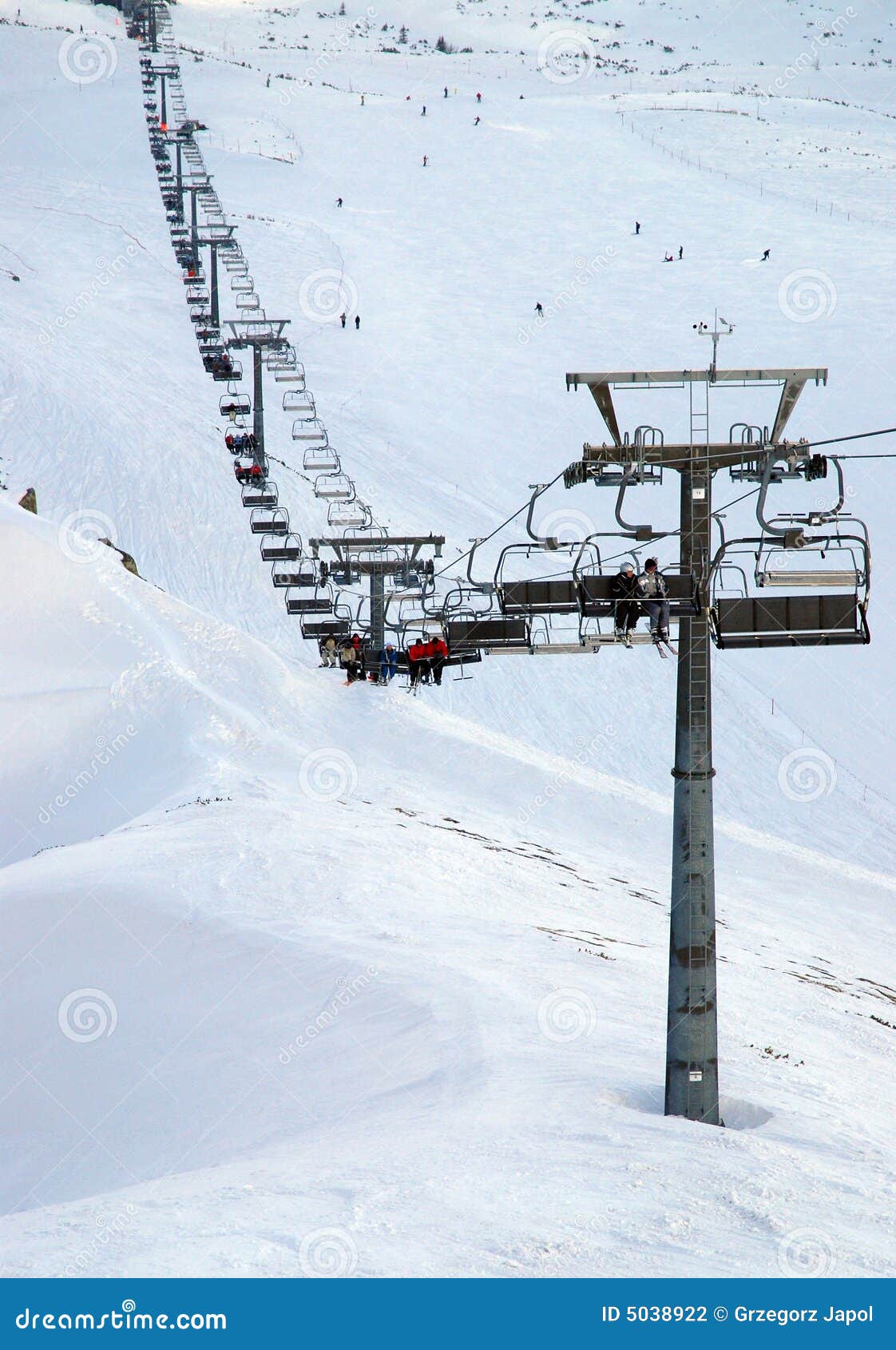 Kasprowy Mountain Ski Resort Stock Photography | CartoonDealer.com #5038922