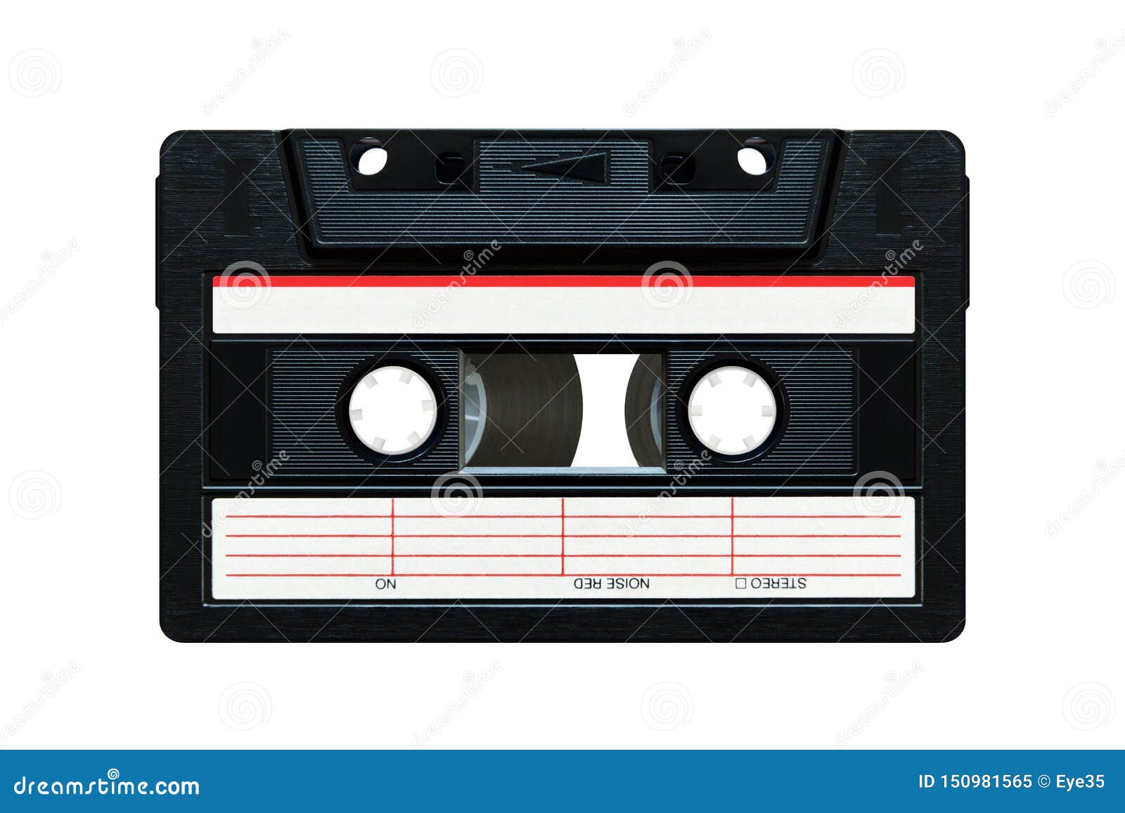 Kassette stockbild. Bild von unterhaltung, eighties - 150981565