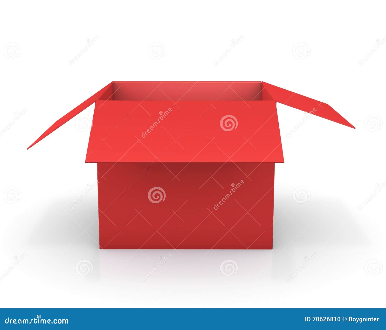 Kasten stock abbildung. Illustration von bedienung, verpackung - 70626810