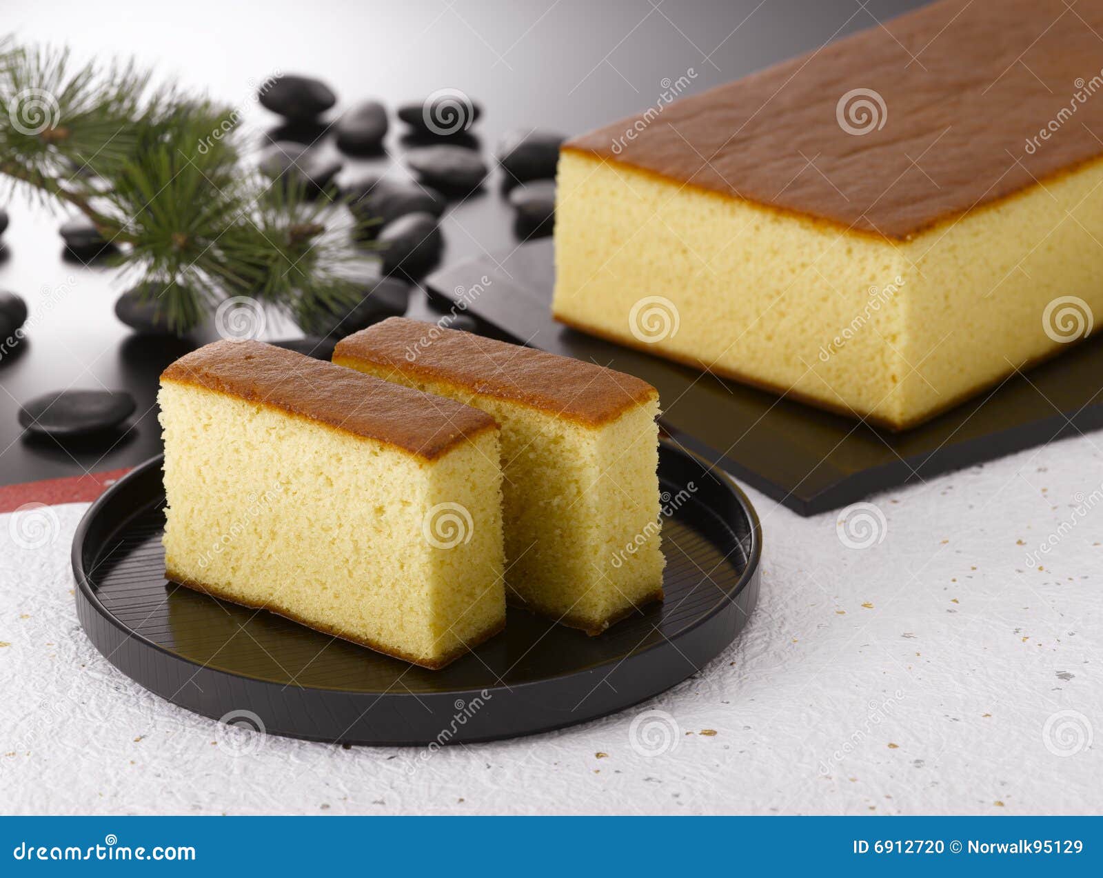 Kastera (Castella) stock photo. Image of sugar, flavor - 6912720