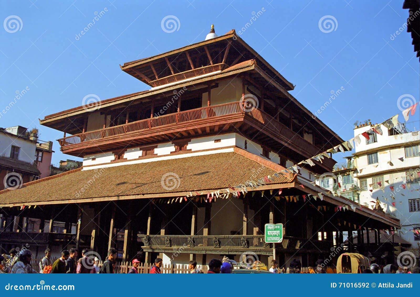 Kasthamandap Temple, Kathmandu, Nepal Editorial Photography - Image of ...