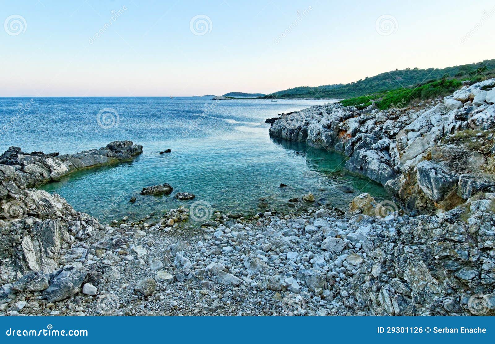 Kastos island beach stock photo. Image of grassy, nature - 29301126