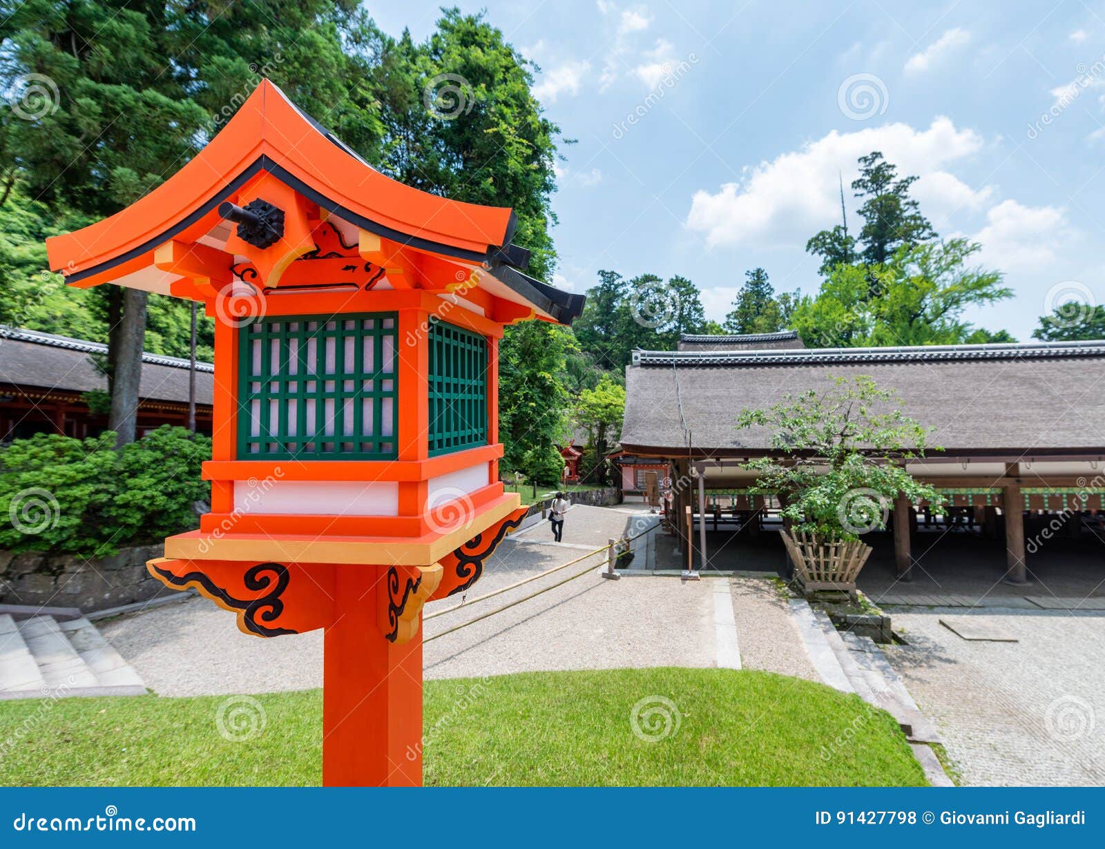 Kasuga Shrine in Nara, Japan Stock Photo - Image of famous, buddhism ...