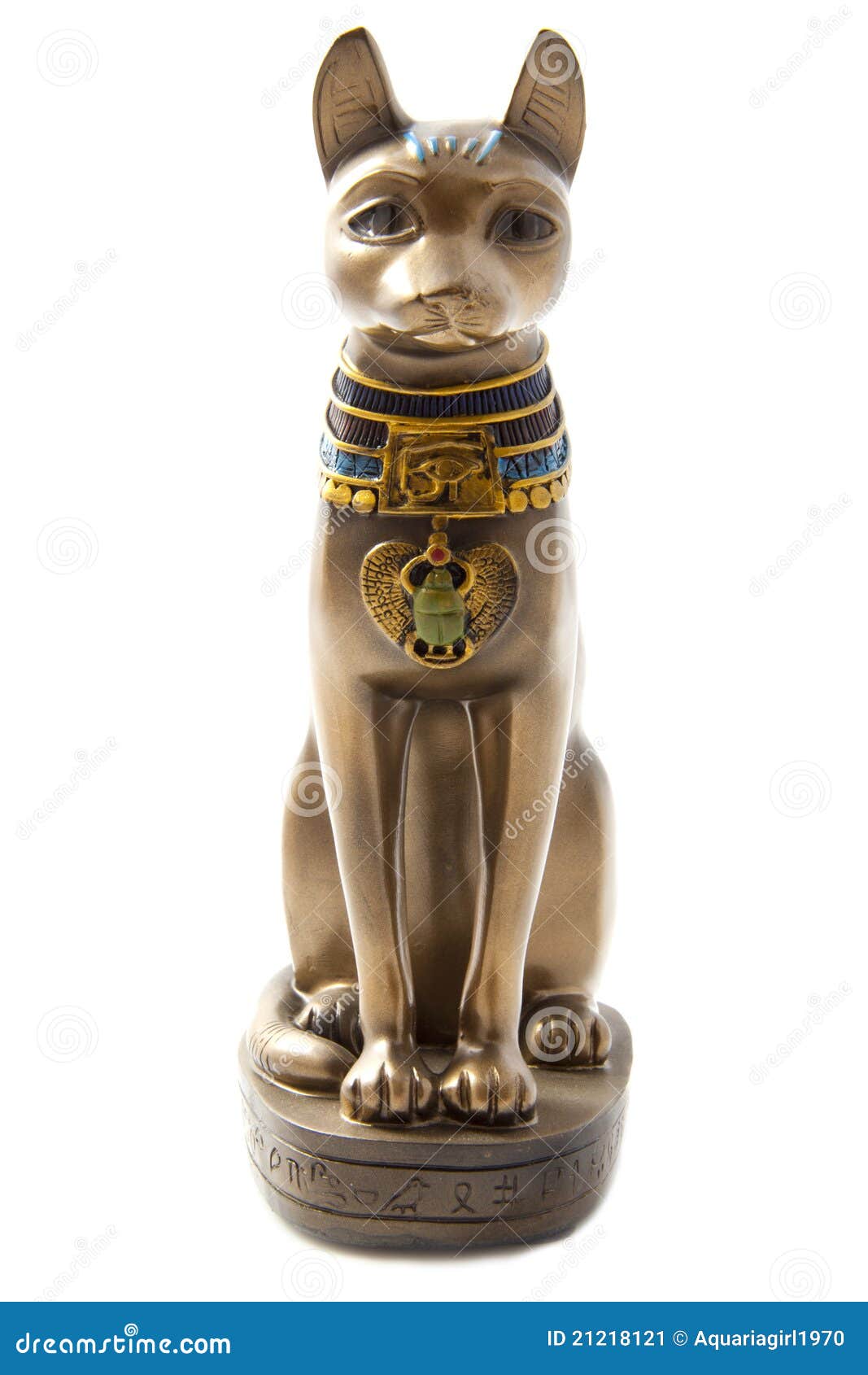 Kat van Egypte stock afbeelding. Image of egypte, kever - 21218121