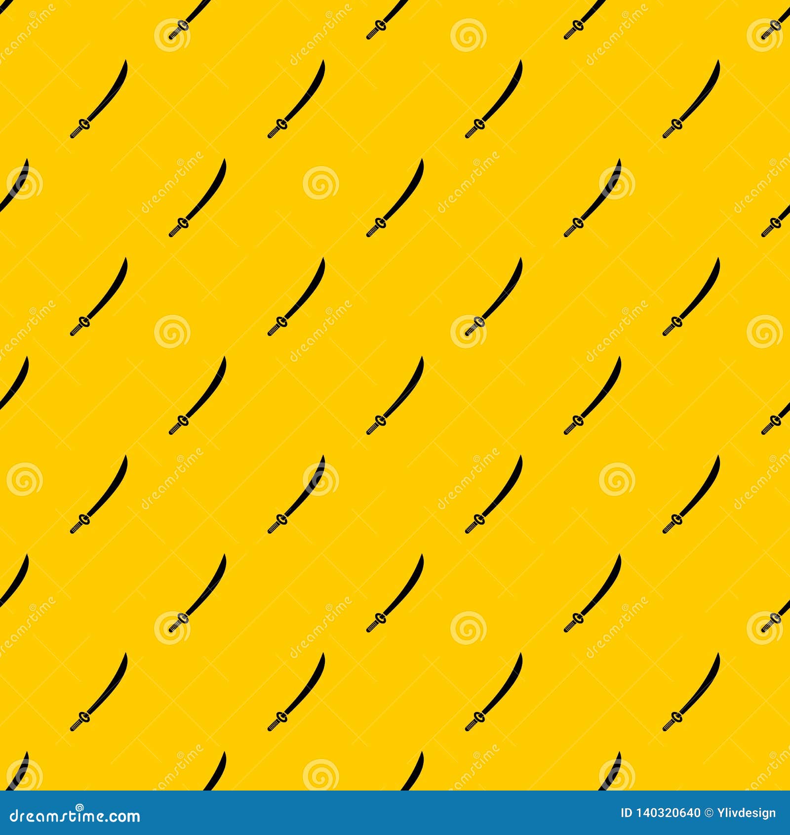Katana pattern vector stock vector. Illustration of nippon - 140320640