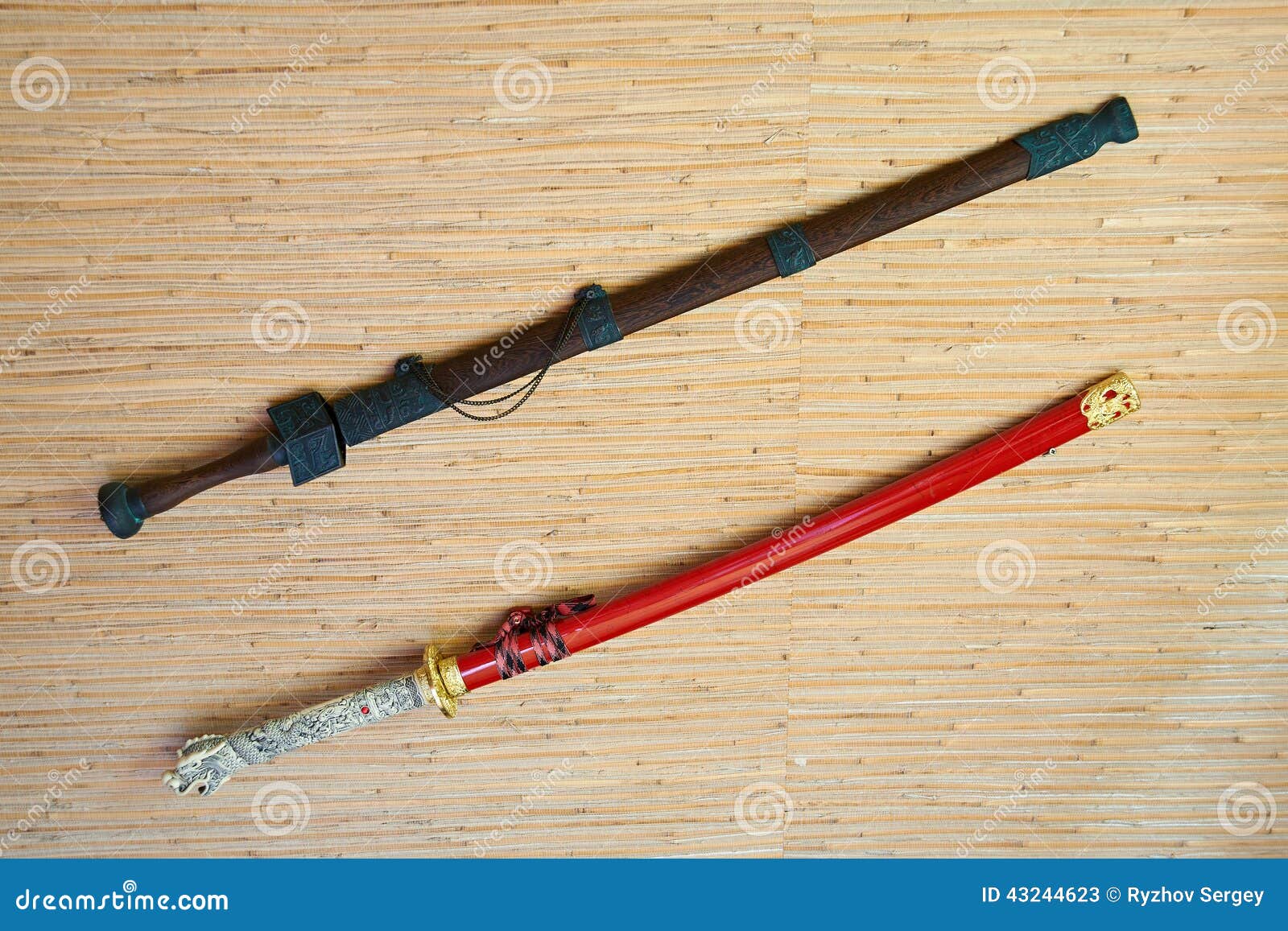 Katana - Samurai sword stock image. Image of bushido - 43244623