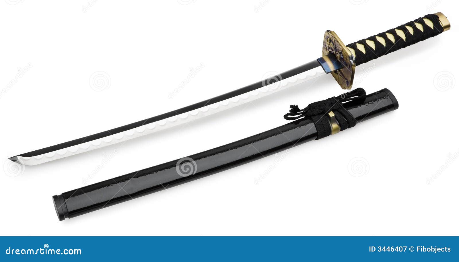 Katana Sword stock image. Image of dauntless, fight, fearless - 3446407