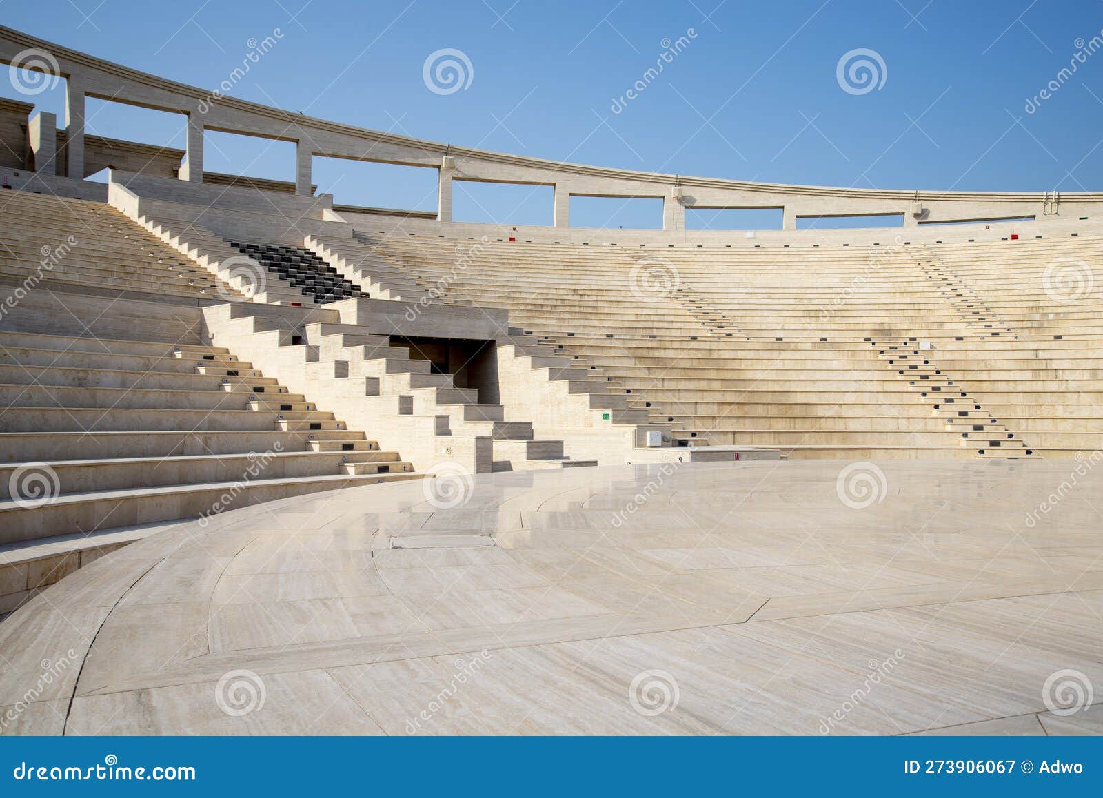 Katara Multi Purpose Hall stock image. Image of amphitheatre - 273906067