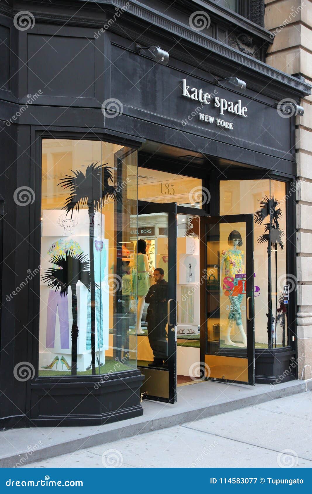 Kate Spade, New York redactionele fotografie. Image of noord - 114583077