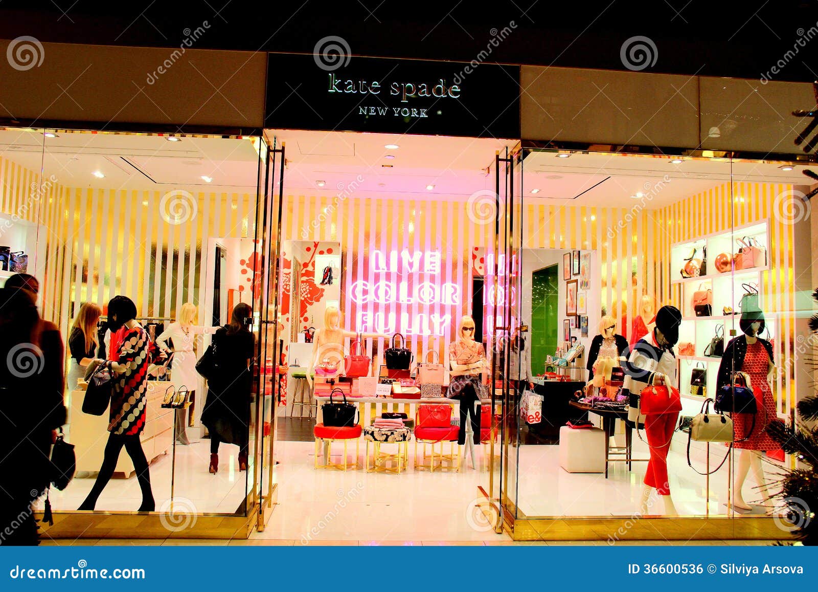 Kate Spade New York foto editorial. Imagen de fuerte - 36600536