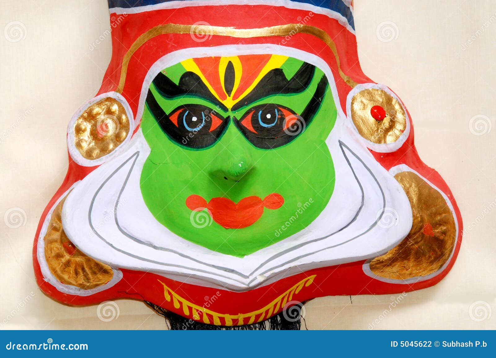 Kathakali mask stock photo. Image of krishna, eyes, indian - 5045622